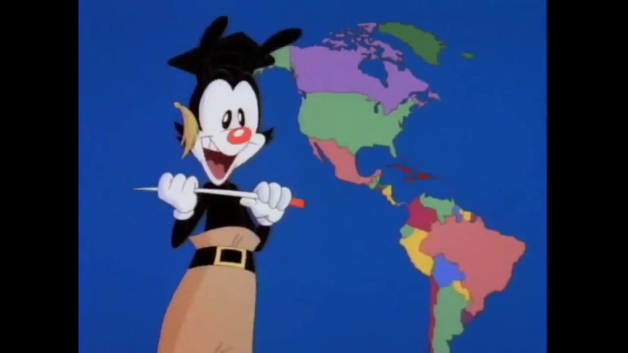 Animaniacs - Yakko's World Official Instrumental - YouTube
