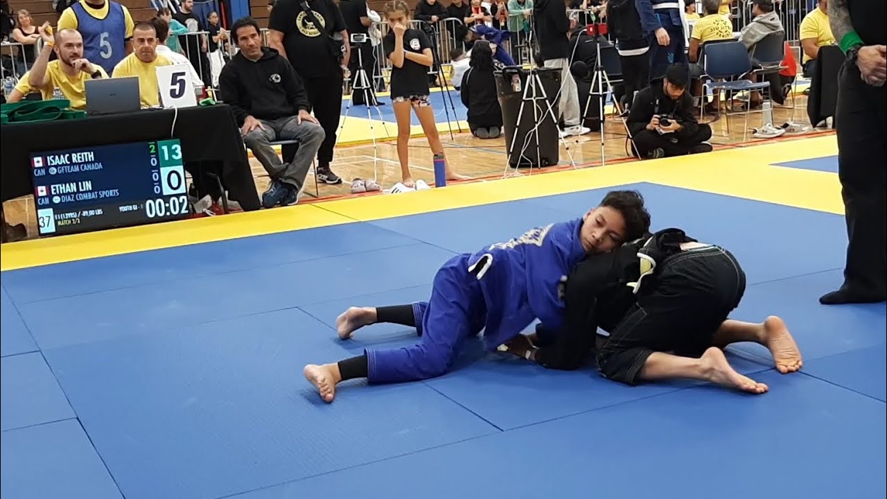 Prime 7 Yellow 89 lb Gi match for Gold - YouTube