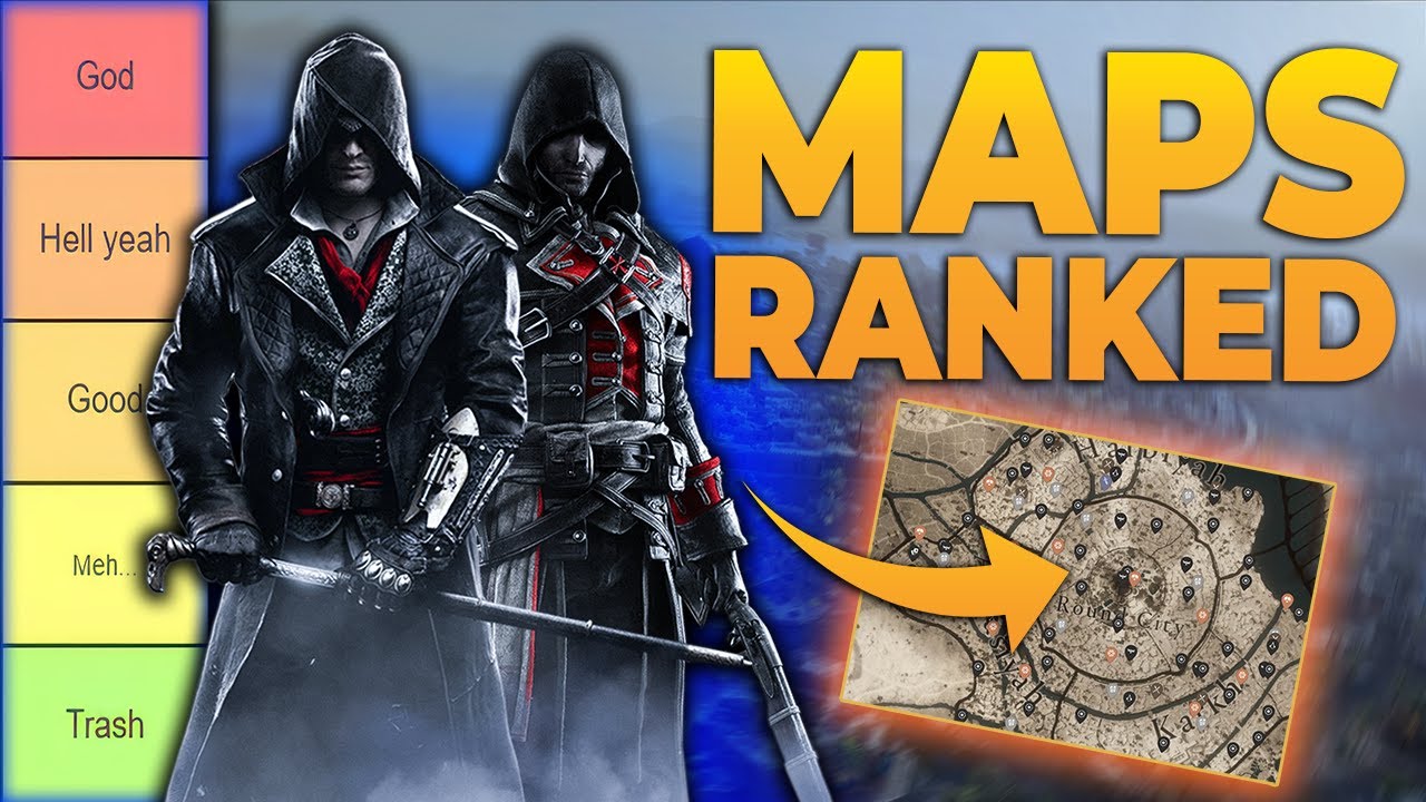 Ranking Assassin's Creed Games By Their Maps... - YouTube