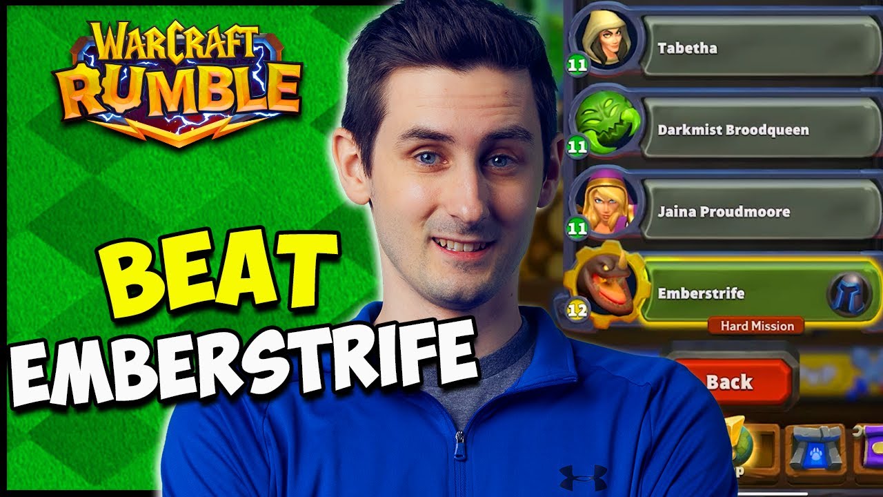 Learn How to Beat Emberstrife Boss in Warcraft Rumble - YouTube