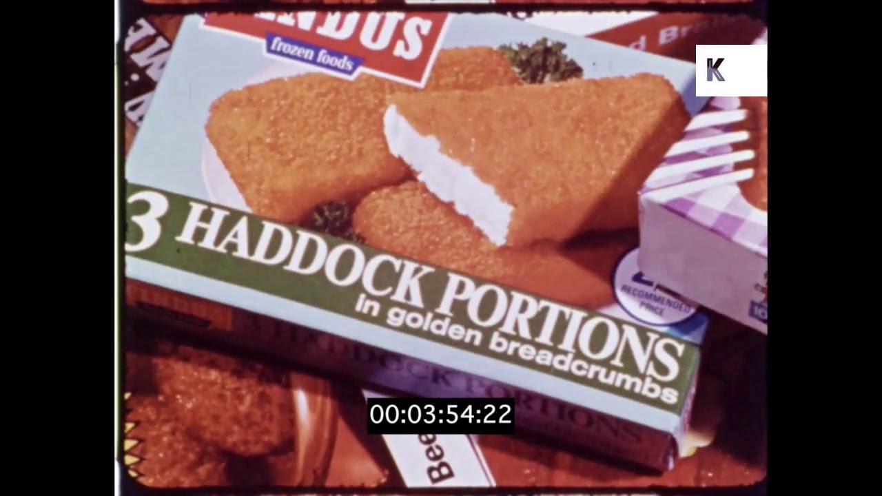 1960s, 1970s UK, Frozen Meals, Chicken Pies and Arctic Rolls - YouTube