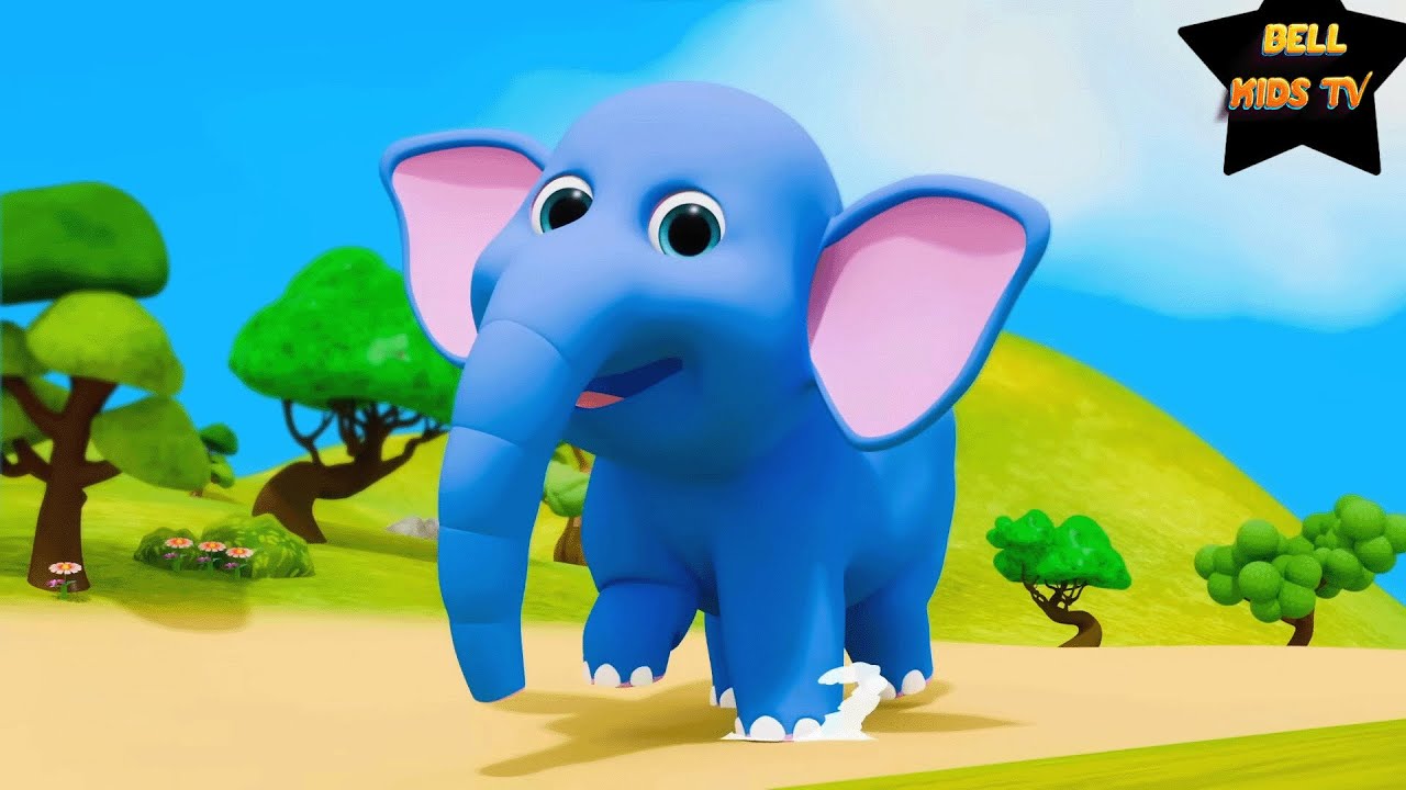 Hathi Raja Kahan Chale | Ek Mota Hathi Hindi Kavita | Children Song ...