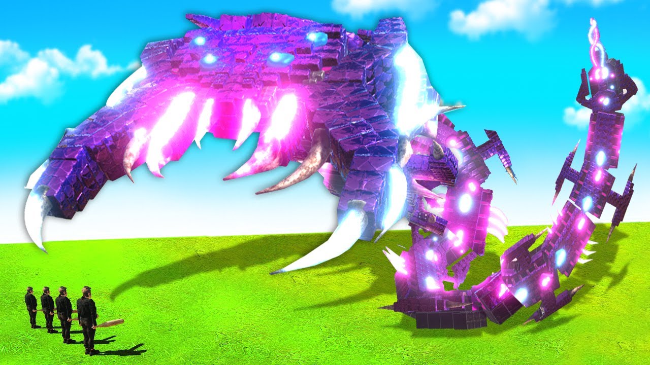 They ACTUALLY Created a GIANT Extreme CENTI-DRAGON in Animal Revolt ...