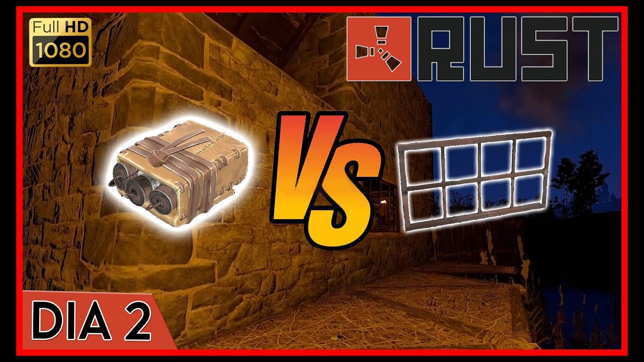 INTENTO DE RAIDEO MUY RARO ☢ Rust Dia 2 - Full HD Gameplay Español ...