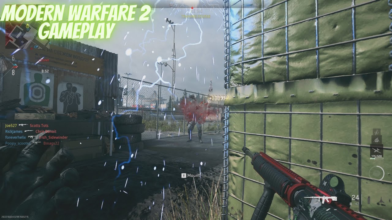 Modern Warfare 2 | M16 Blueprint Cinder M16/Jokr | Gameplay - YouTube