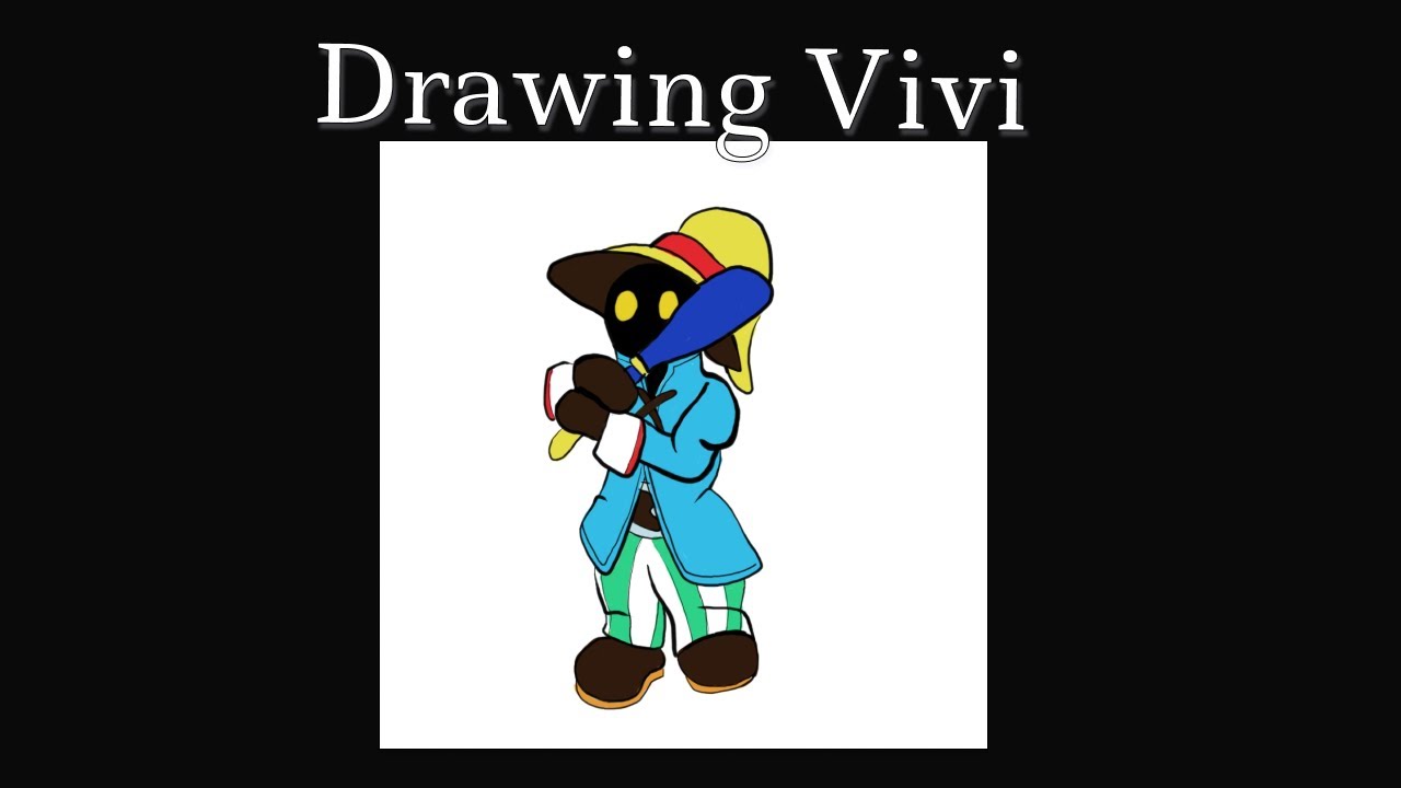 How to Draw Vivi with a Struggle Bat - YouTube