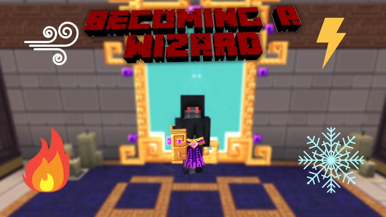 How To Become The Best Wizard - (Minecraft Bedrock) Spellcraft - YouTube