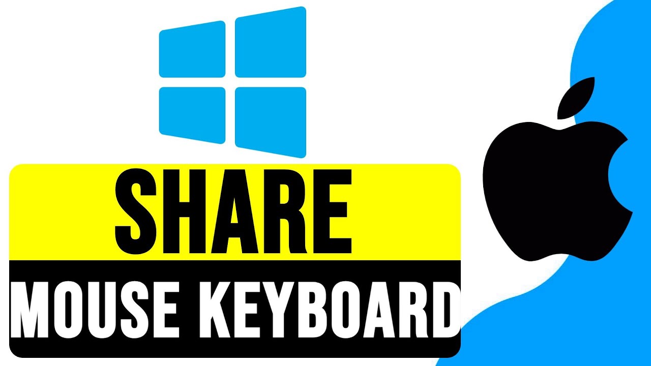 How to SHARE ONE MOUSE/KEYBOARD between WINDOWS & MAC with BARRIER 2025 ...