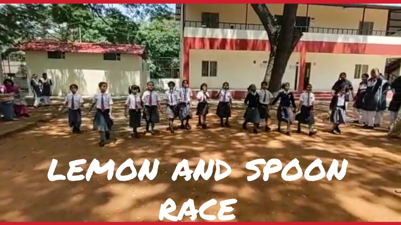 Participated in Lemon and spoon race - YouTube