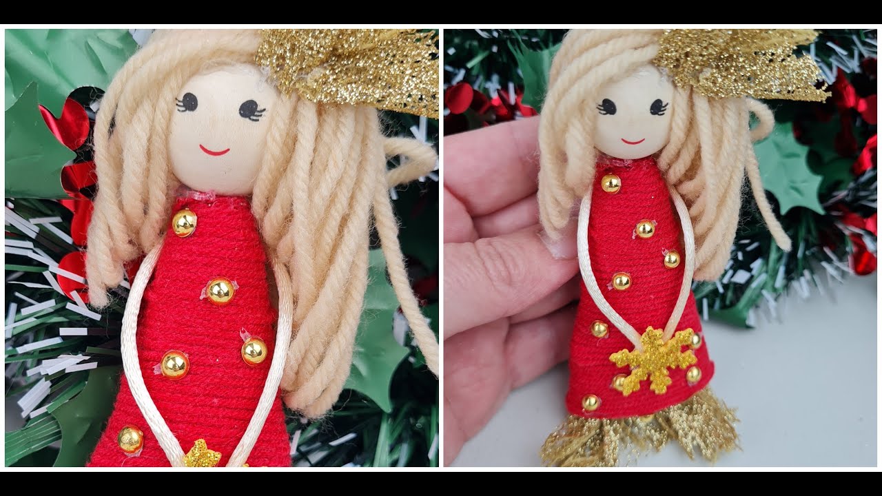 Una decorazione natalizia fai da te tanto carina per le festa ...