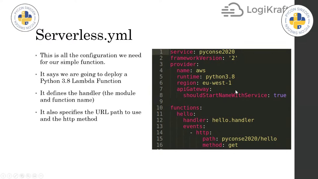 Workshop Python Serverless Microservices Youtube