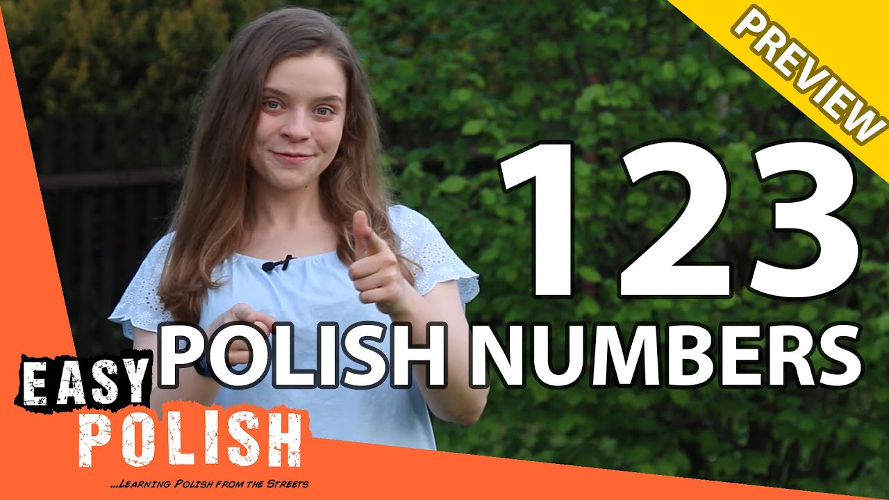 The ultimate guide to numbers in Polish (PREVIEW) | Super Easy Polish ...