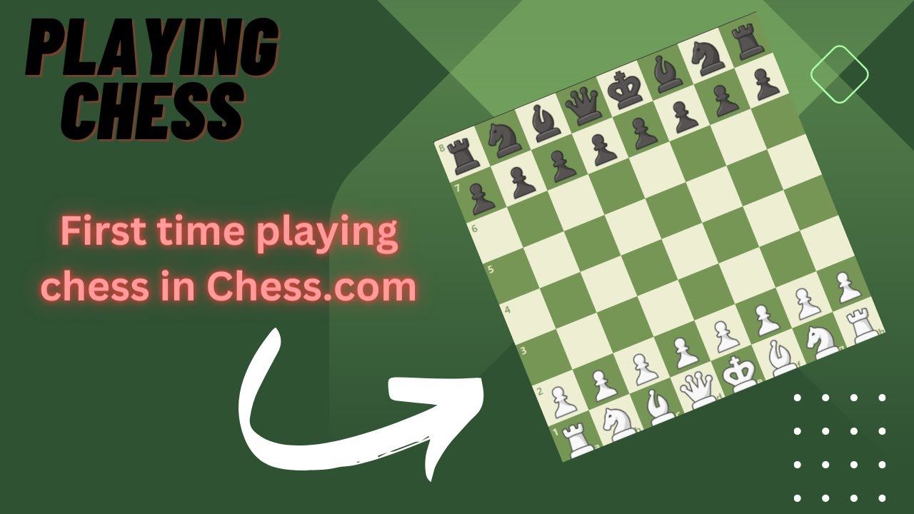 Playing Chess first time un chess.com | | Watch full video - YouTube