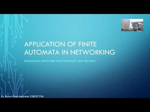 Application of Finite Automata in Networking 22BCE1756 - YouTube