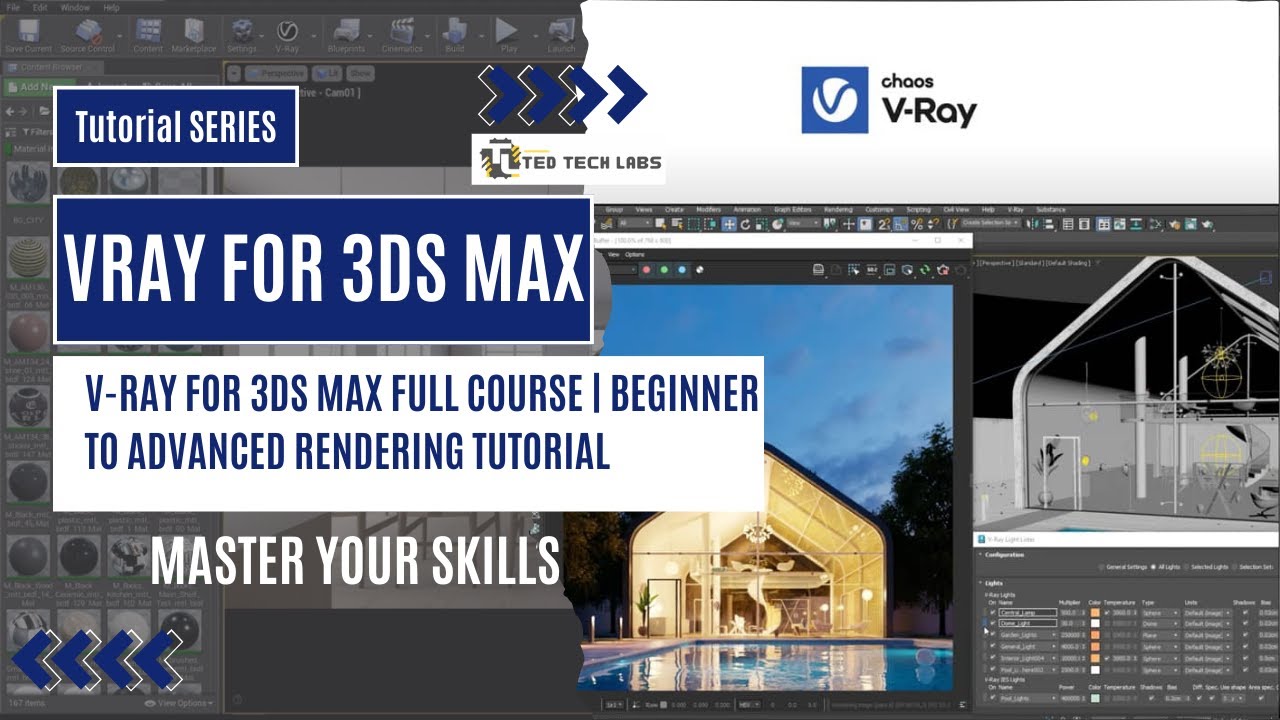 V-Ray for 3ds Max Full Course | Class 10 | Beginner to Advanced ...