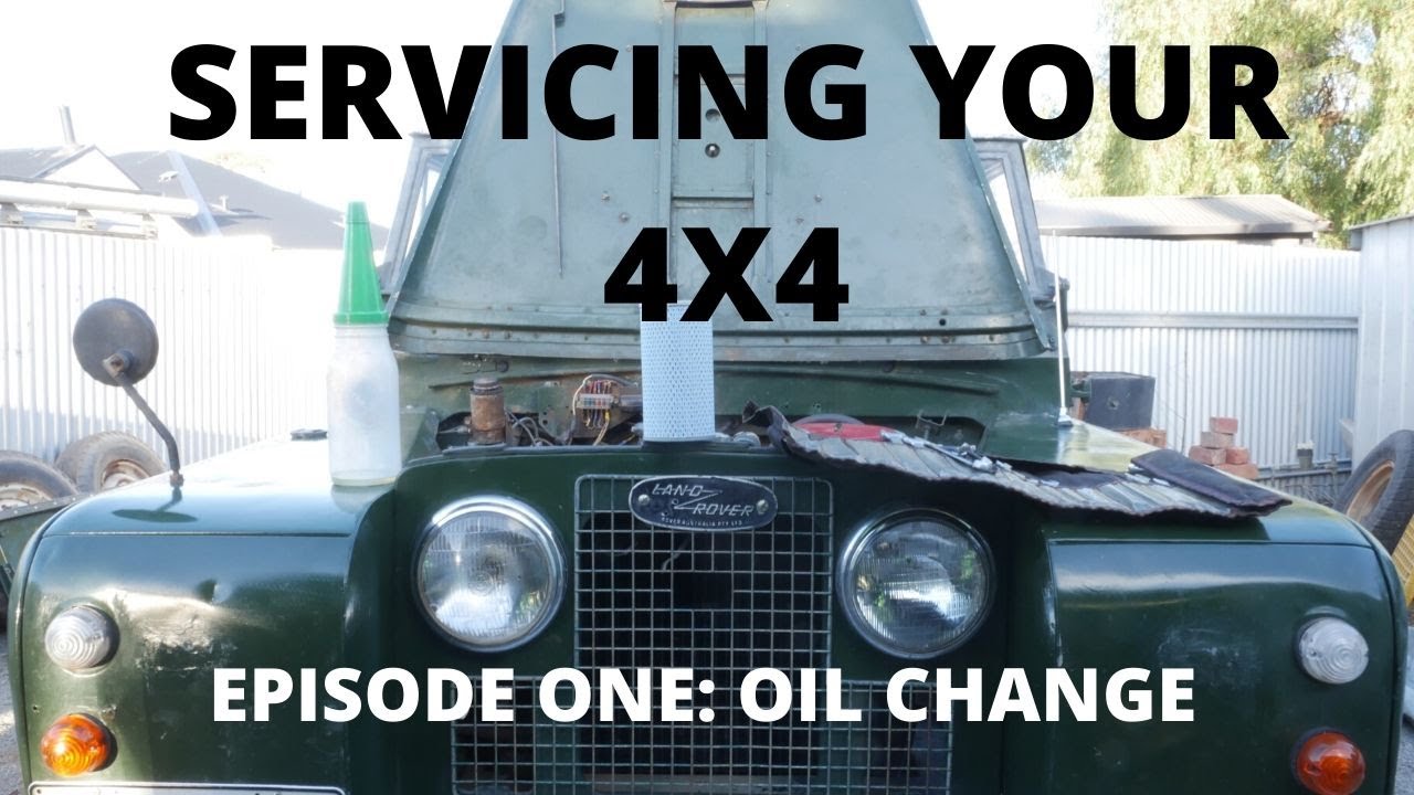 Land Rover Series how to service - YouTube