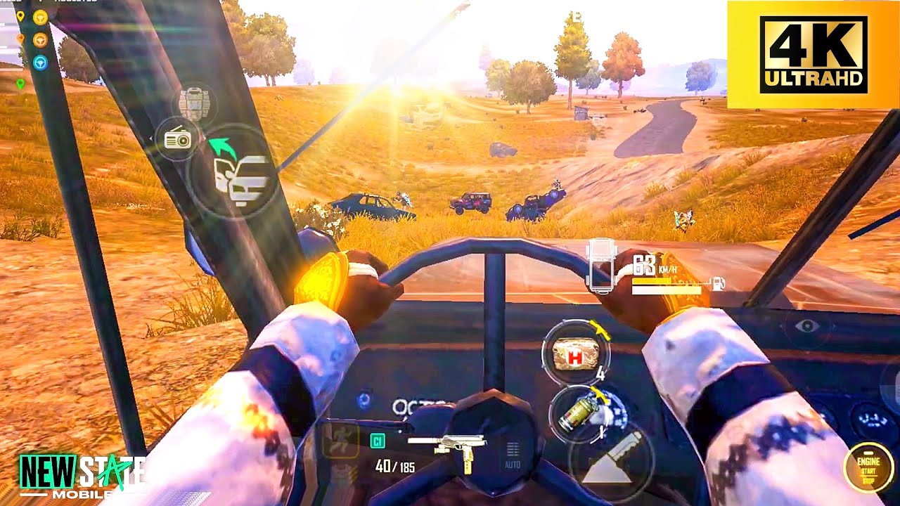 NEW STATE MOBILE FPP SCRIM GAMEPLAY HDR GRAPHICS 4K - YouTube