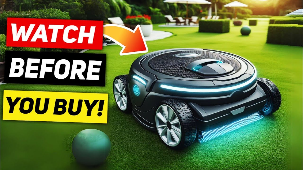 5 Best Robot Lawn Mower On Amazon 2024 (Review & Tested) - YouTube