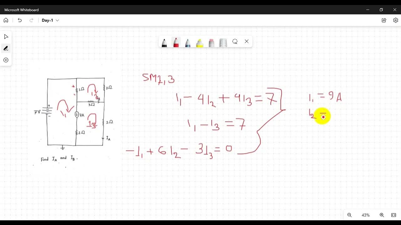 Super Mesh Math Problem solve- BATS - YouTube