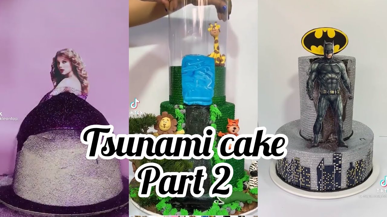 Tsunami cake Disney princess , superheroes and more videos compilation ...