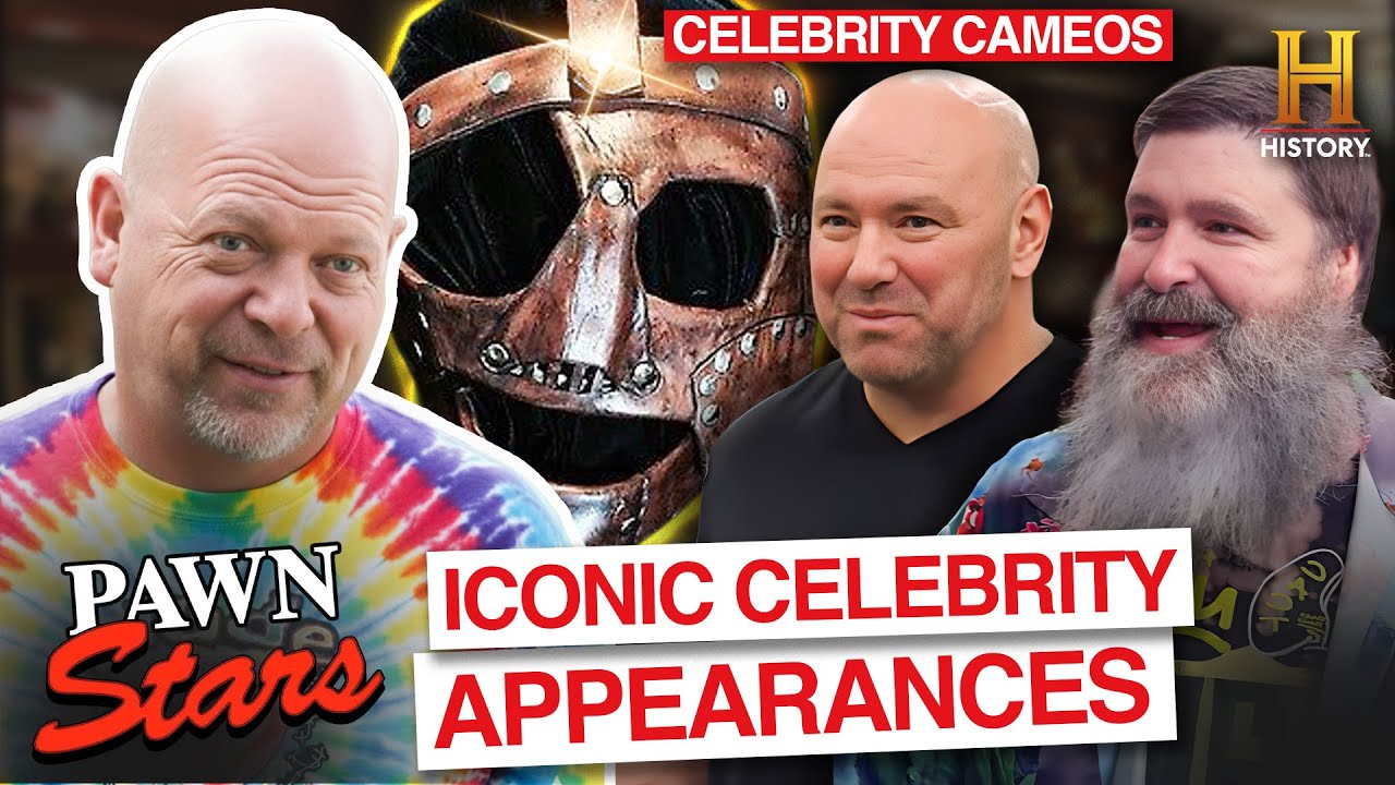 Pawn Stars: TOP CELEBRITY APPEARANCES OF ALL TIME | History - YouTube