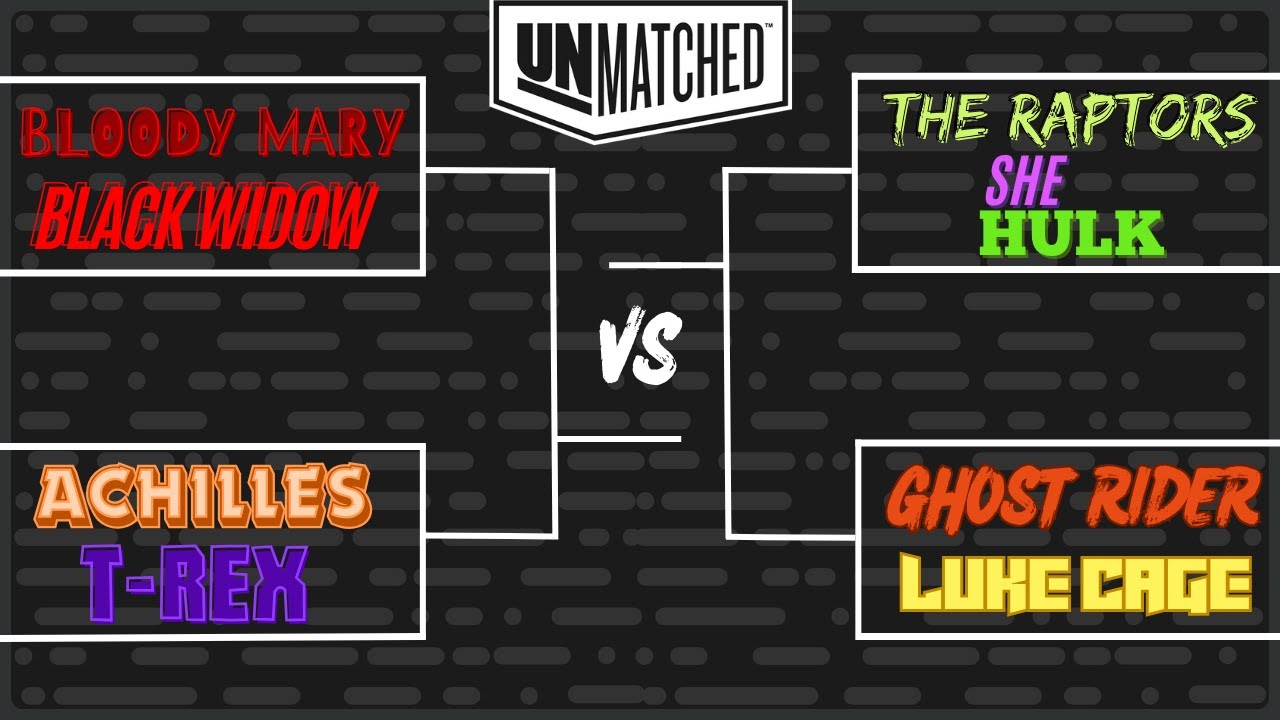 Unmatched Tournament - 3rd Round Bracket! - YouTube