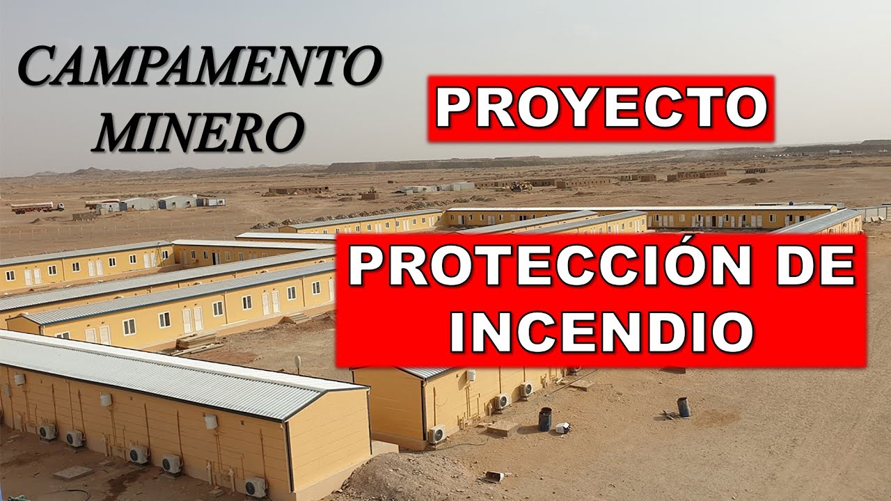 ️ Sistema Contra Incendios para un campamento en una mina 👉🧯 | Algunos ...