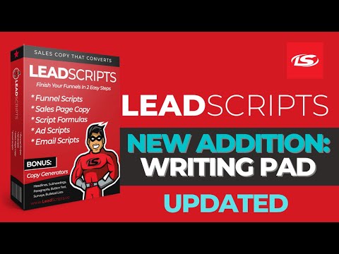 How To Finish your Sales Funnels in a Few Clicks - Funnel Scripts copy generators, LeadScripts