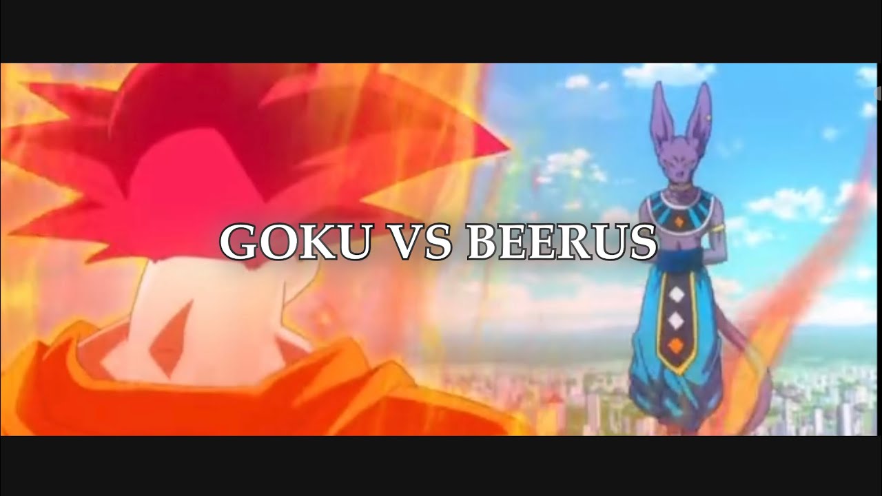 Goku vs Beerus Fight Scene Part 1「AMV」(Eminem - Till I Collapse) 1080p ...