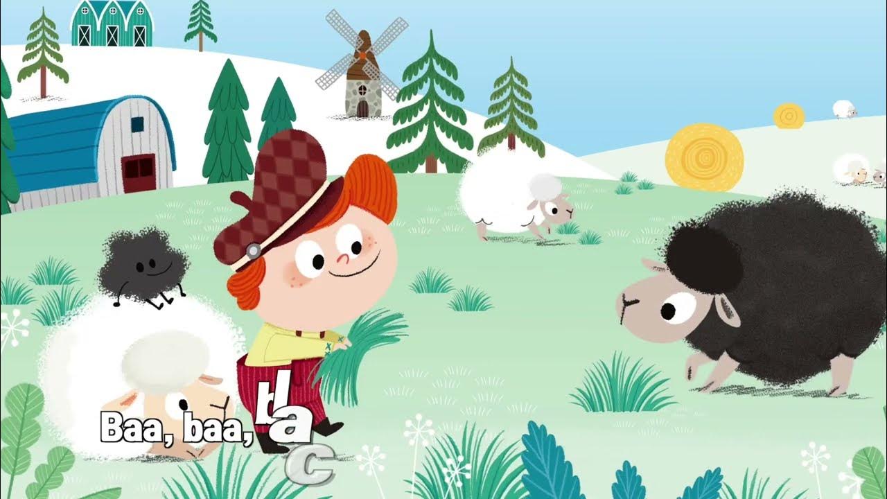 [영어동요] Baa, baa, black sheep | 허니북 마더구스 l Mother goose l Nursery rhymes ...