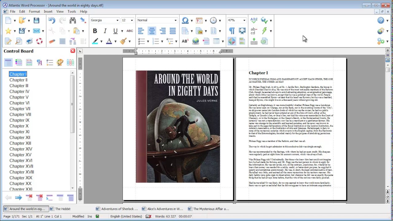 Atlantis Word Processor. New GUI preview. - YouTube