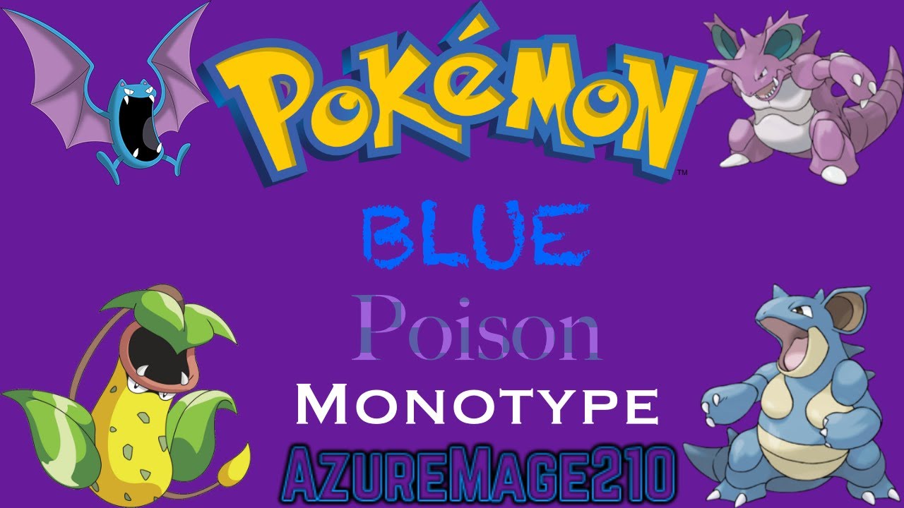 Pokemon Blue Poison Monotype Pt 2 - YouTube