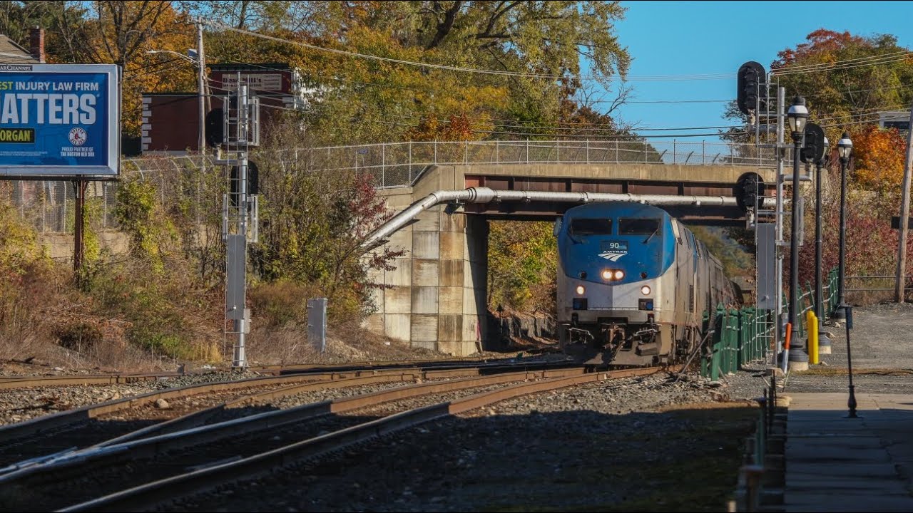 M438 and P449 at at CP83 in Palmer MA - YouTube