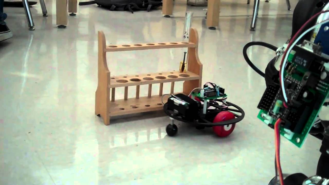 Chase Hamilton's Dead Reckoning Robot - George School 2010.MP4 - YouTube