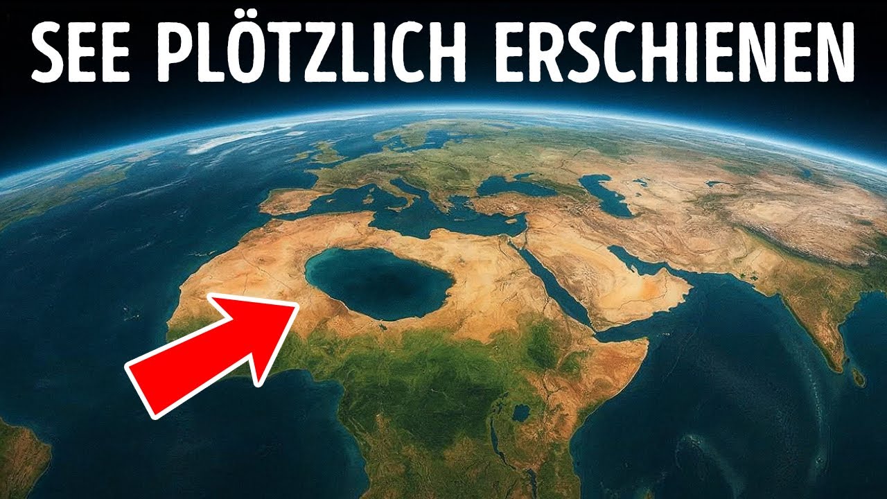 Ein 60 Fuß tiefer See hat sich auf mysteriöse Weise mitten in der Wüste ...