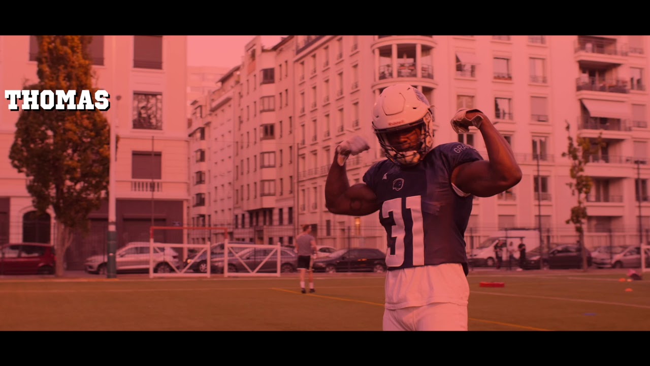 Gones SENIORS - Recrues 2020 - Thomas Valere - Linebacker - YouTube