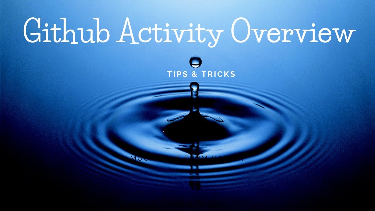 Github My Activity At Nancy Spradlin Blog