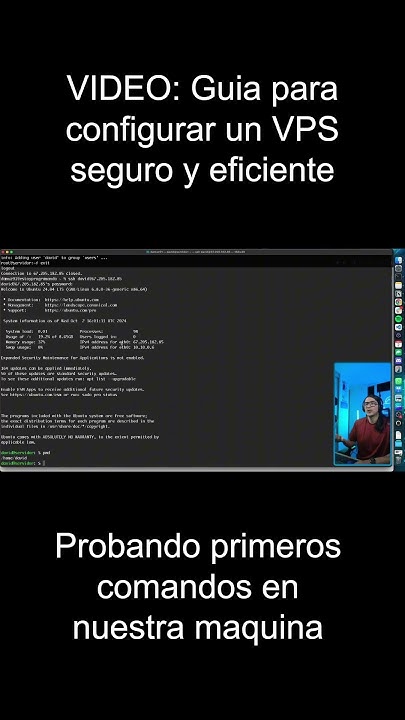 Guia para configurar un VPS - #shorts #programacion #desarrolloweb #backend #vps#youtubeshorts# ...