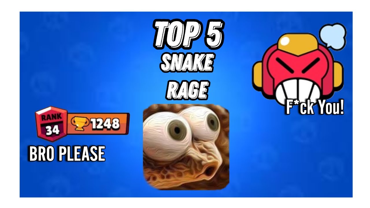 Top 5 SnakeThug Rage Moments | This video is NOT to Shame Snakethug ...