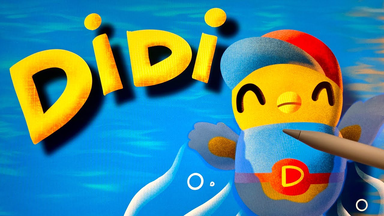 Cara melukis Didi di ipad || Lagu Didi & Friends Main Air ( How to draw ...