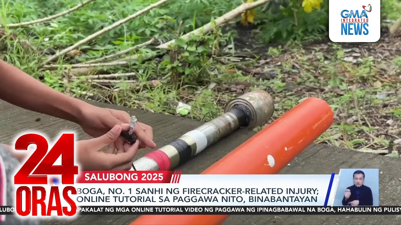 Boga, No. 1 sanhi ng firecracker-related injury; Online tutorial sa ...