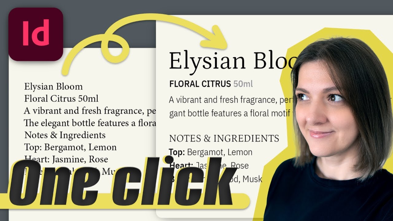 Format Text 10x Faster in Adobe InDesign Using Paragraph Styles - YouTube