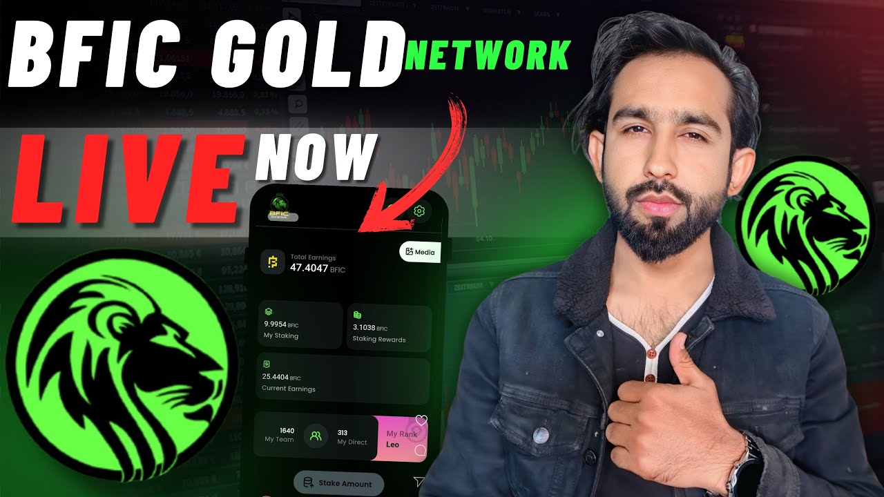BFIC Gold Network Again Live - Bfic Network Crypto Mining - YouTube