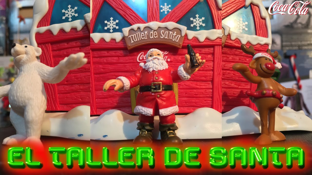 El Taller de Santa de Coca Cola | Especial Navideño 2022 | Promociones ...