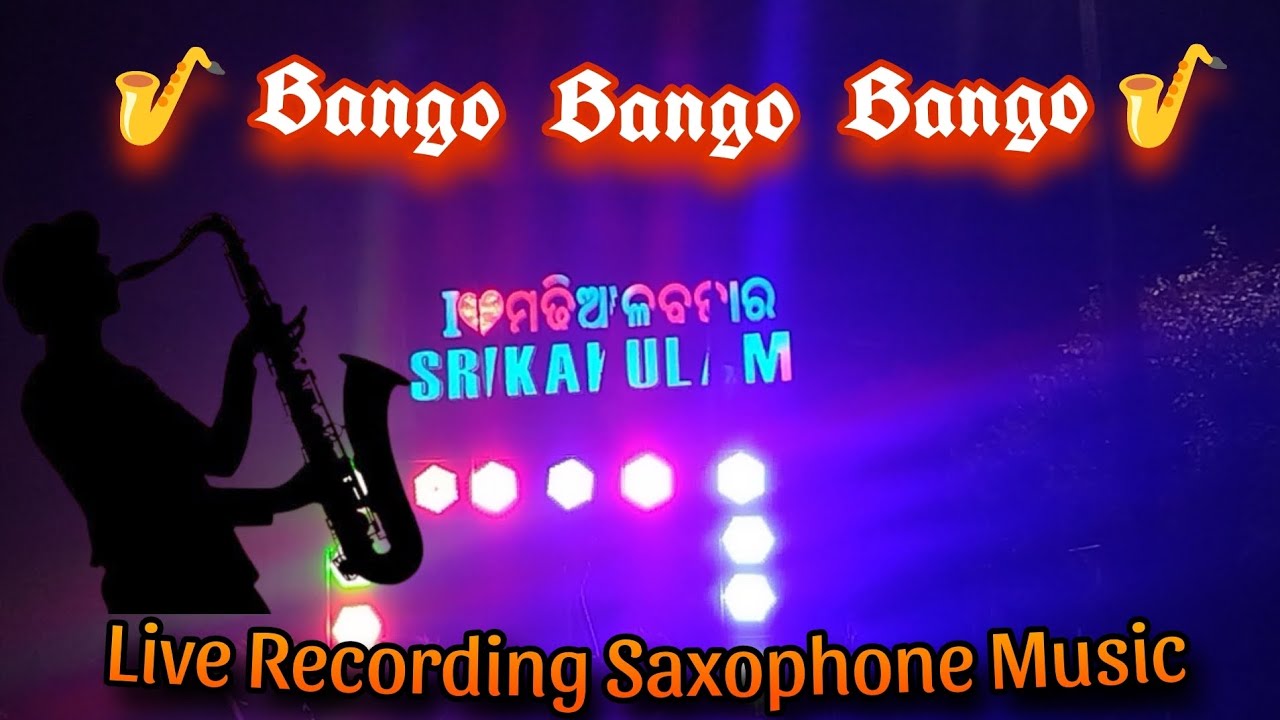 Srikakulam Musical 💥 play by Saxophone Music 🎷 Bango Bango Bango Kali ...