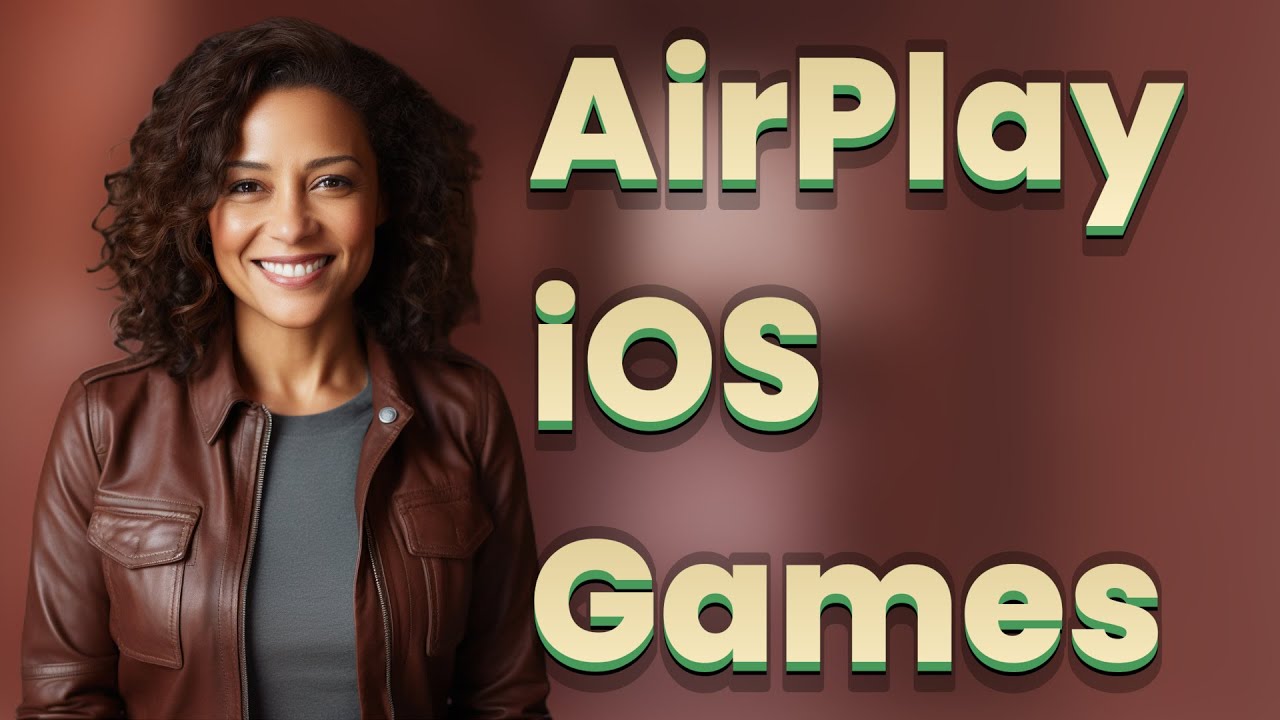 How to Find the AirPlay Screen Mirroring Option for iOS Games? - YouTube