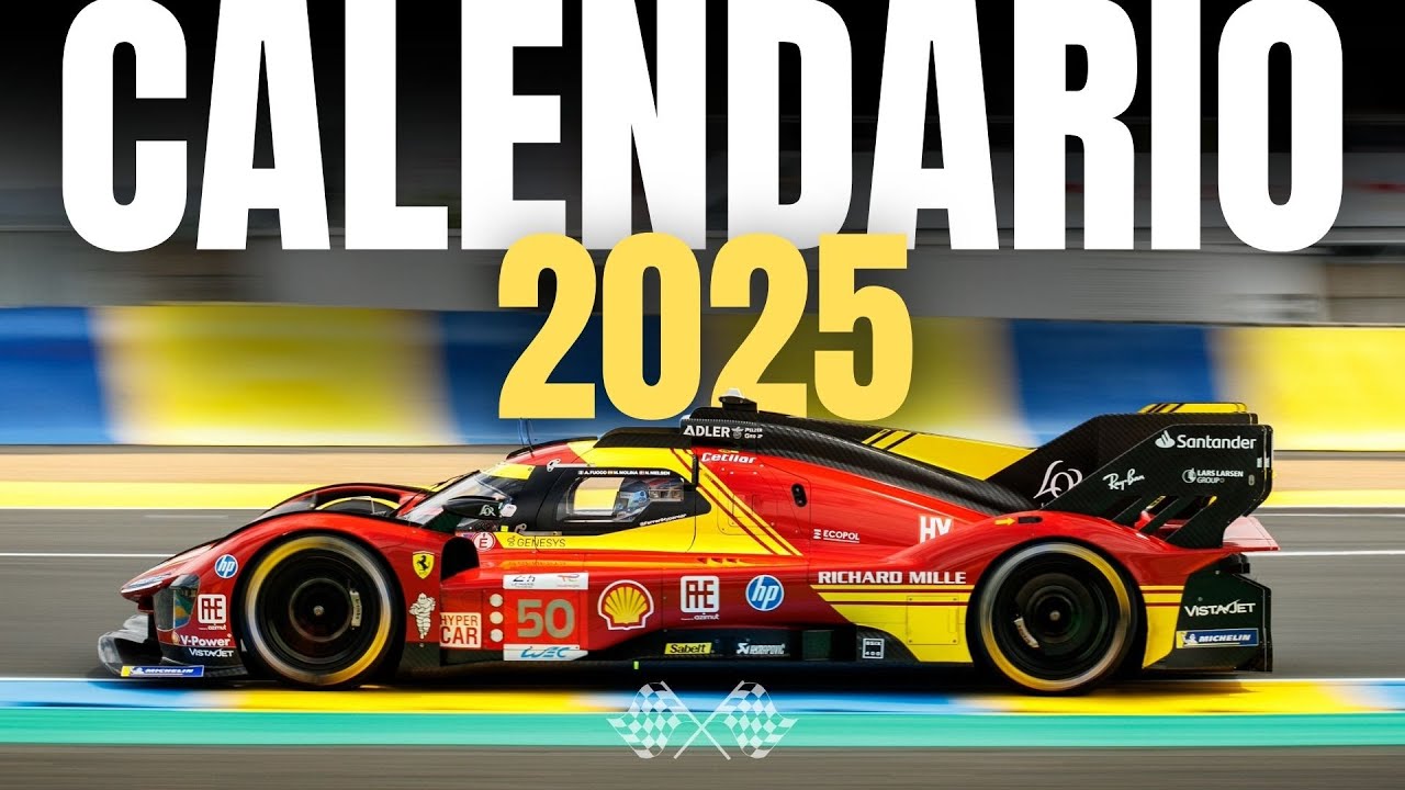 ANALISI CALENDARIO del Mondiale Endurance WEC 2025 - YouTube
