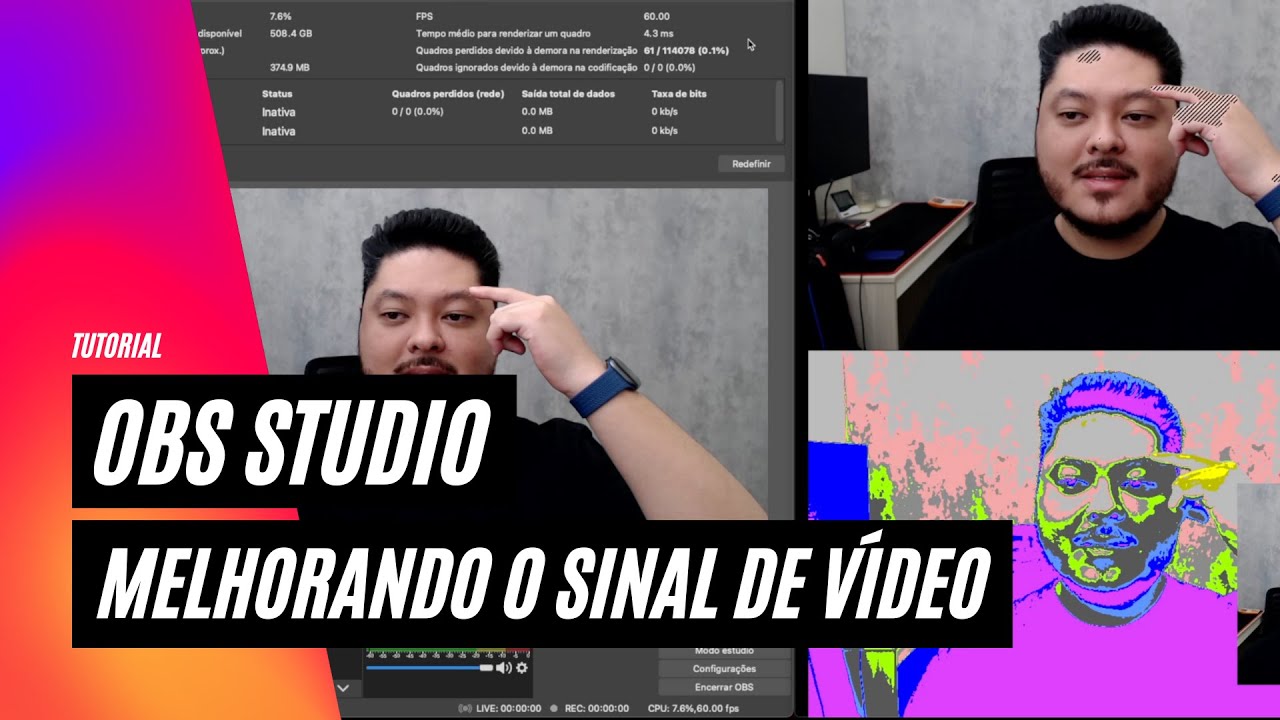 OBS STUDIO | COLOR MONITOR - MELHORANDO O SINAL DE VÍDEO - YouTube