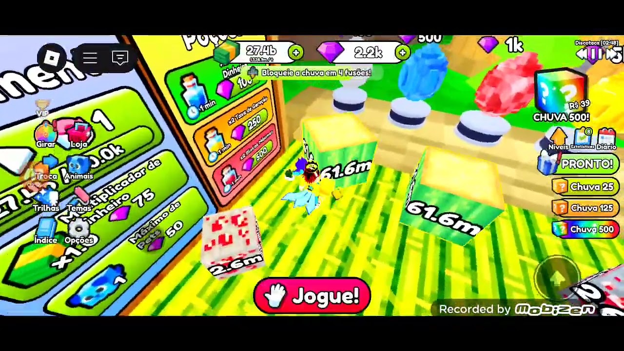 6T torre de matéria e todos os jogos do Roblox hoje gente - YouTube