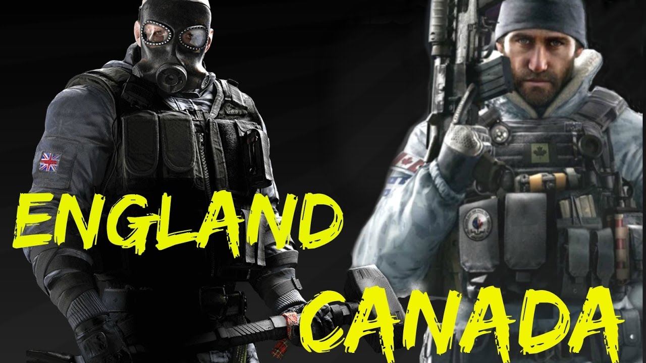 England vs Canada Rainbow Six Siege - YouTube